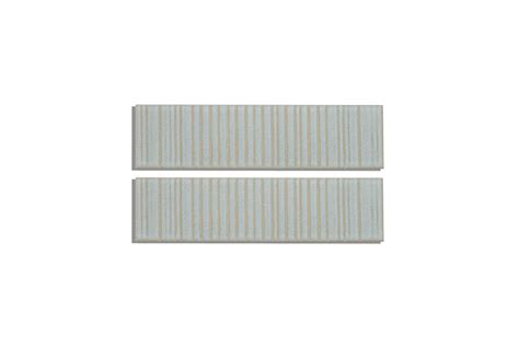 Akuza 25x9 Sky Ribbed Rectangle Tile Stone Products Unlimited