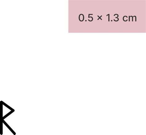 Minink Temporäres Tattoo Runenzeichen Reise Kaufen Bei Galaxus