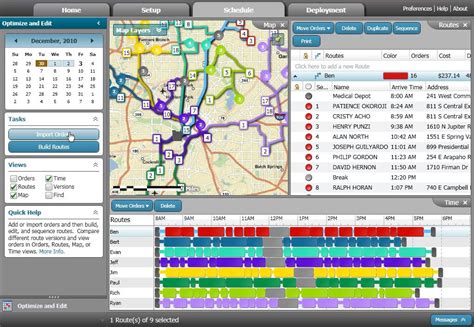 Commercial Fleet Routing