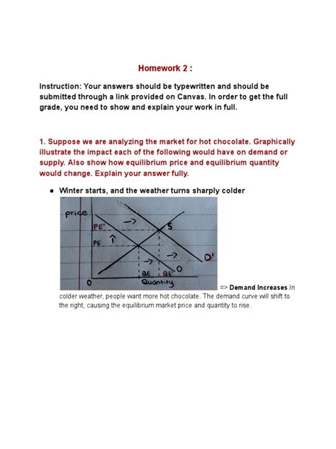Econ Hw2 Pdf Demand Elasticity Economics