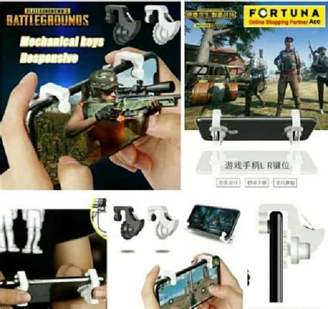 jual pubg ros v8 genx r1 l1 sharpshooter trigger gaming joystick