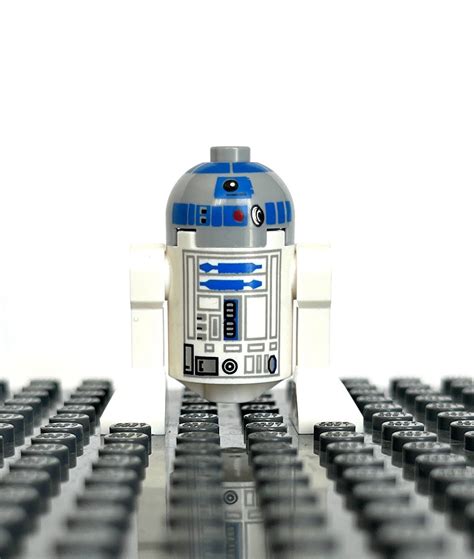Lego Minifigure Star Wars R2 D2 Sw0217 Ebay