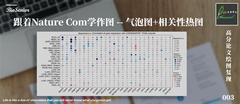 跟着nature Communications学作图 气泡图相关性热图