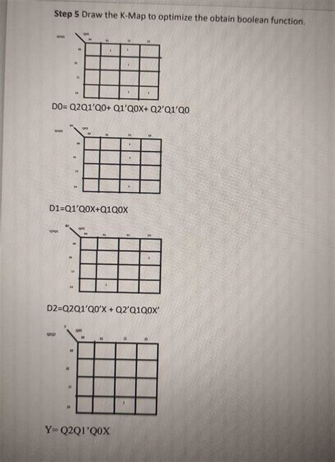 solved step 1 design of the 11011 sequence detector a