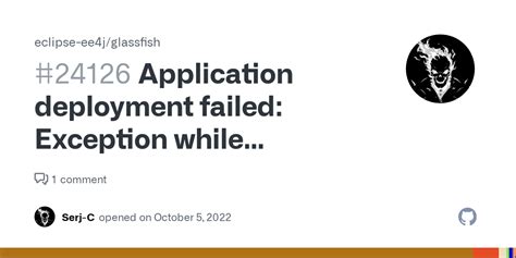 Application Deployment Failed Exception While Deploying The App Admingui Issue