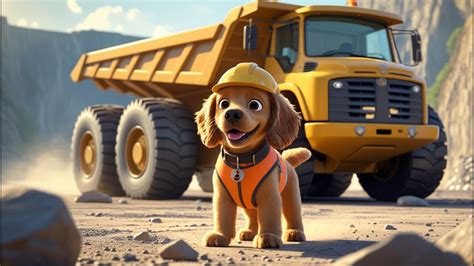 БУЛЬДОЗЕР ЭКСКАВАТОР САМОСВАЛ Обучающий мультик для малышей Youtube