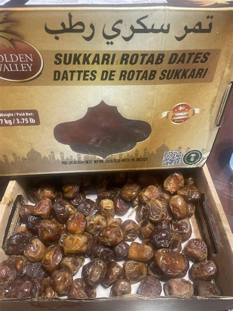 Sukkari Rotab Dates Premium Quality 1 7kg The Kitchen Barista And Ts