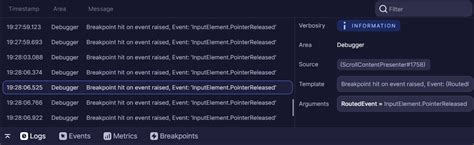 Application Breakpoints Tool Avalonia Docs