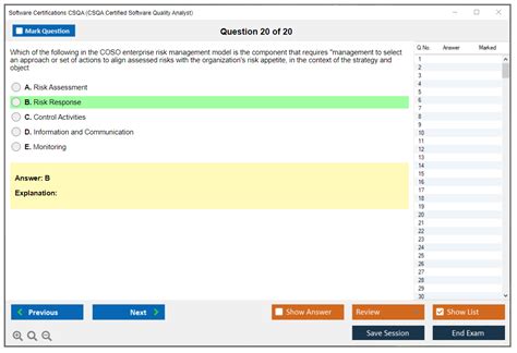 Updated Software Certifications Csqa Exam Prep Practice Test Engine And Pdf