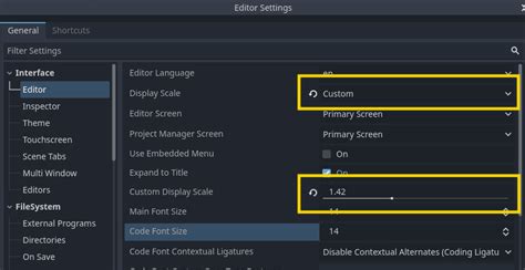 Useful Godot Editor Settings User Guides Gdquest