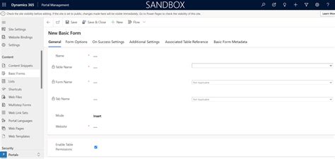 How To Create Entity Forms And Web Page For Power Apps Portals In