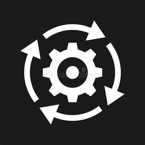 Workflow Progress Graphic Icon Stock Vector Illustration Of Workflow