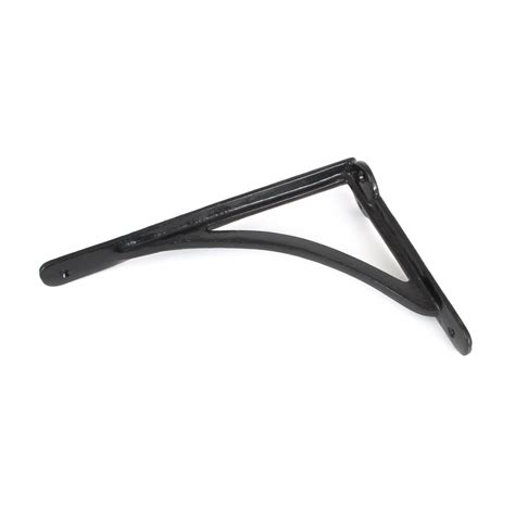 Black Curved Shelf Bracket 10 X 7 For Sale Period Home Style