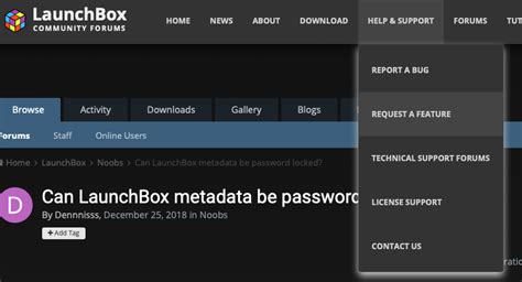 Can Launchbox Metadata Be Password Locked Noobs Launchbox Community Forums