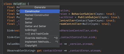 Feature Request Shortcut To Create Tests Issue Flutter Flutter Intellij GitHub