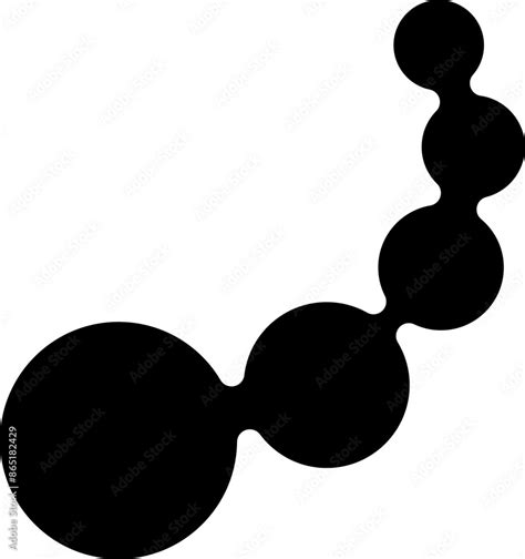 Meta Balls Connected Morph Dots Liquid Blobs Fluid Rounded Design Elements For Logo Icon