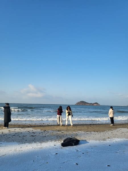 태안비상에듀 자유시간에 바닷가 산책~ 태안비상에듀기숙학원