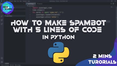 How to create Spam bot with 5 lines of code || Python - YouTube