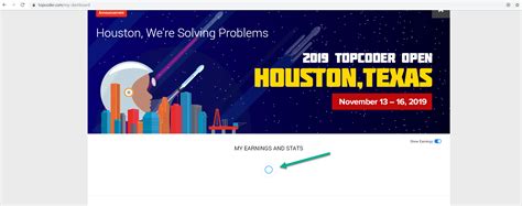 Dashboard My Earnings And Stats Section Is Not Loading · Issue 3300 · Topcoder Platform