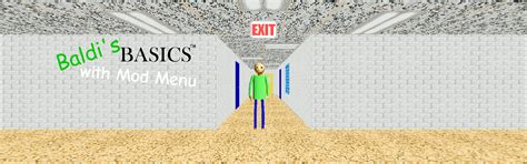 Baldi S Basics With Mod Menu By Felix