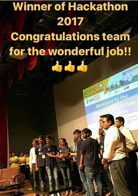 Naimish Patel On Linkedin Winner 1st Darshan Institute Of