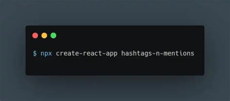 creating mentions and hashtags in reactjs · portfolio