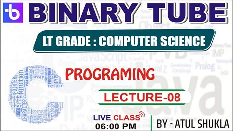 Programming Through C Language Operator Live Lecture 08