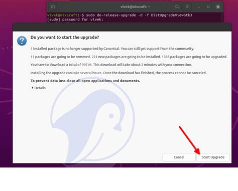 how to upgrade from ubuntu 20 04 lts to 22 04 lts nixcraft