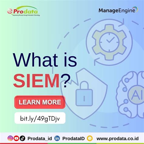 prodata sistem teknologi on linkedin siem cybersecurity