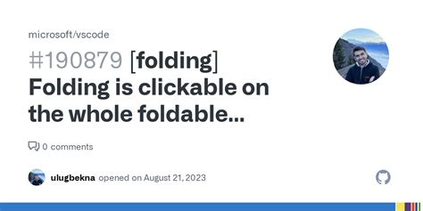 Folding Folding Is Clickable On The Whole Foldable Region In The Gutter · Issue 190879