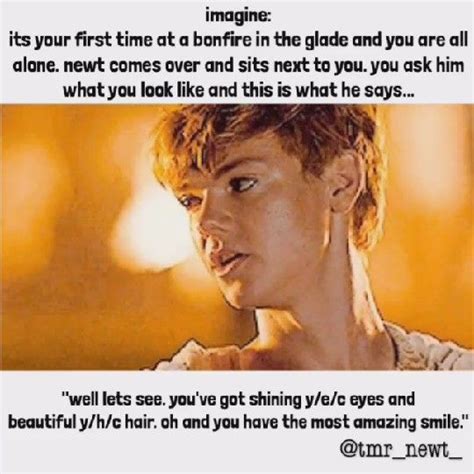 Pin De Schweitzer Tiffany Em Maze Runner Imagine Newt Coisas De Geek