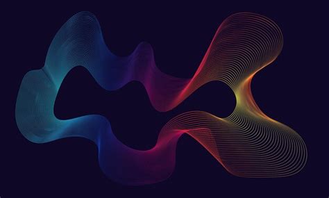 Premium Vector Abstract Wave Lines Background