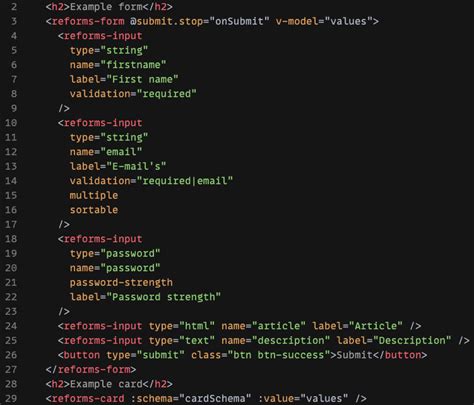 Vue 3 And Bootstrap 5 Forms Generator Rvuejs