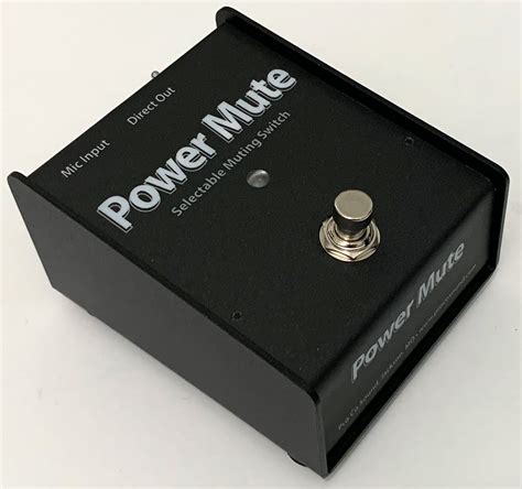 The Secret Of Silence Proco Sounds Power Mute Cdpm Mic Switch U Larry Jordan