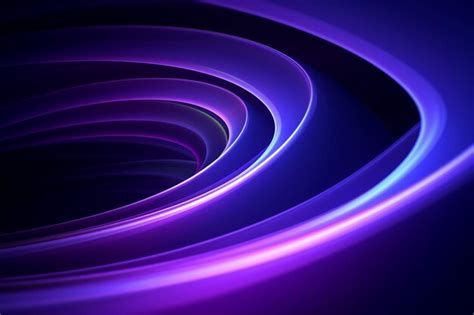 Futuristic Abstract Background With Circular Shapes Premium Ai Generated Image