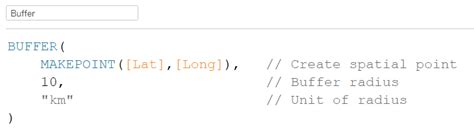 Buffer Spatial Functions Datavisblog