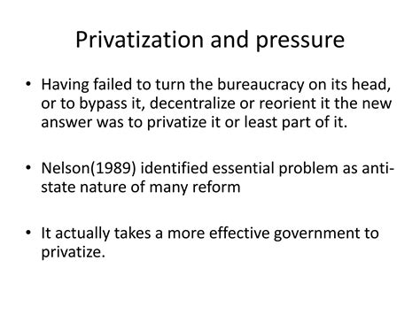 Development Management And Bureaucracy Restraining And Constraining