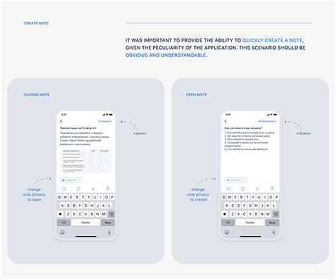 IOS App Notes Application UI UX Behance