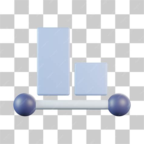 Premium Psd Text Align Bottom 3d Icon