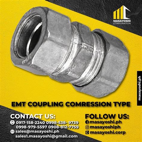 Emt Connector Compression Type Connector Electrical Metallic Conduit Commercial Emt Connector Compression Type Connector Electrical Metallic Conduit Commercial