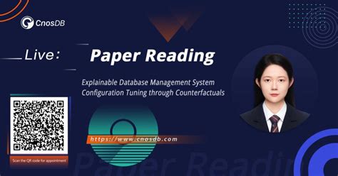 Cnosdb Paper Reading Event On Database Management Cnosdb Posted On The Topic Linkedin