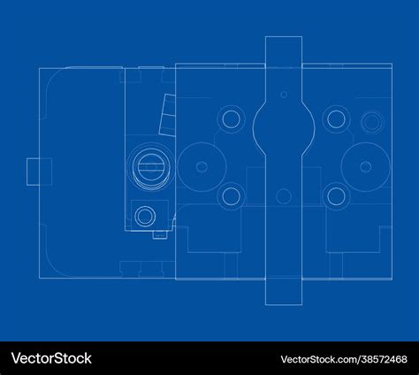 Abstract Industry Object Concept Royalty Free Vector Image