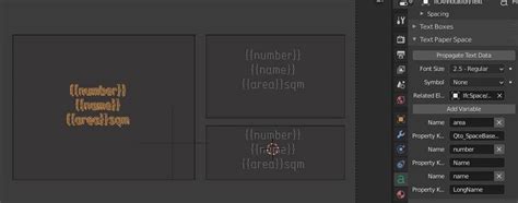 Blenderbim Add On Adding Labels Linked To Properties And Quantities