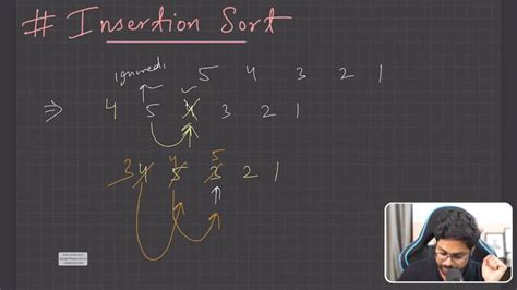 Ujjwal Patel On Linkedin Day35 Dsajourney Insertionsort