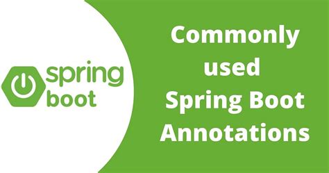 Spring Boot Annotations To Prepare For Interviews By Anil Gulati Medium