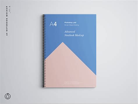 A Notebook Mockup PSD On Behance