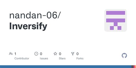 GitHub Nandan Inversify