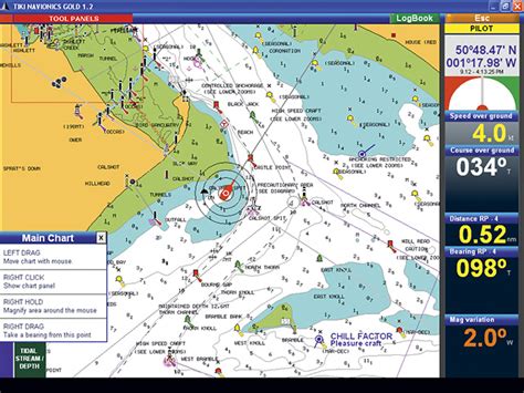 Nav In A Nutshell Electronic Charts Practical Boat Owner