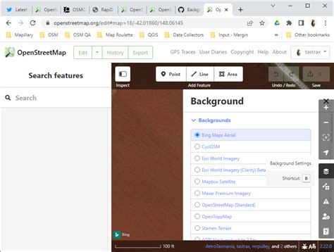 Background X“ Half Covered · Issue 9327 · Openstreetmapid · Github