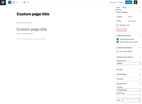 how to set custom page title in wordpress aitthemes